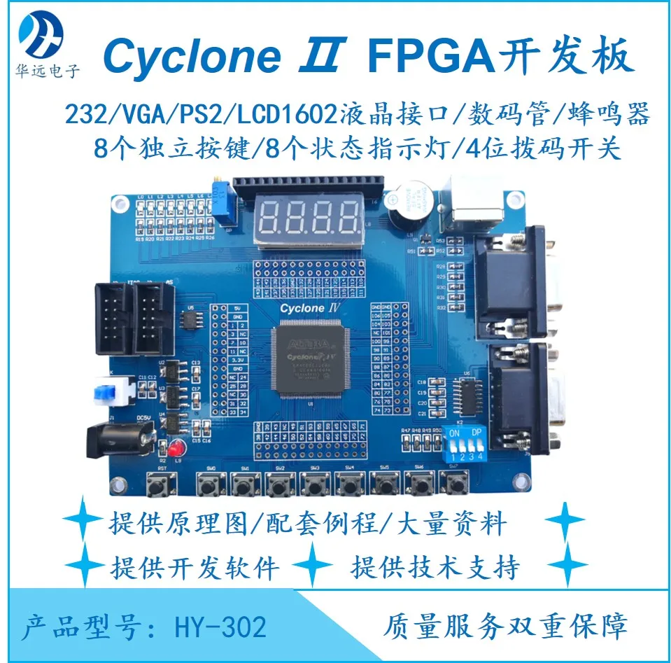 Cyclone2 Cyclone II EP2C5T144C8 FPGA development board learning board ...