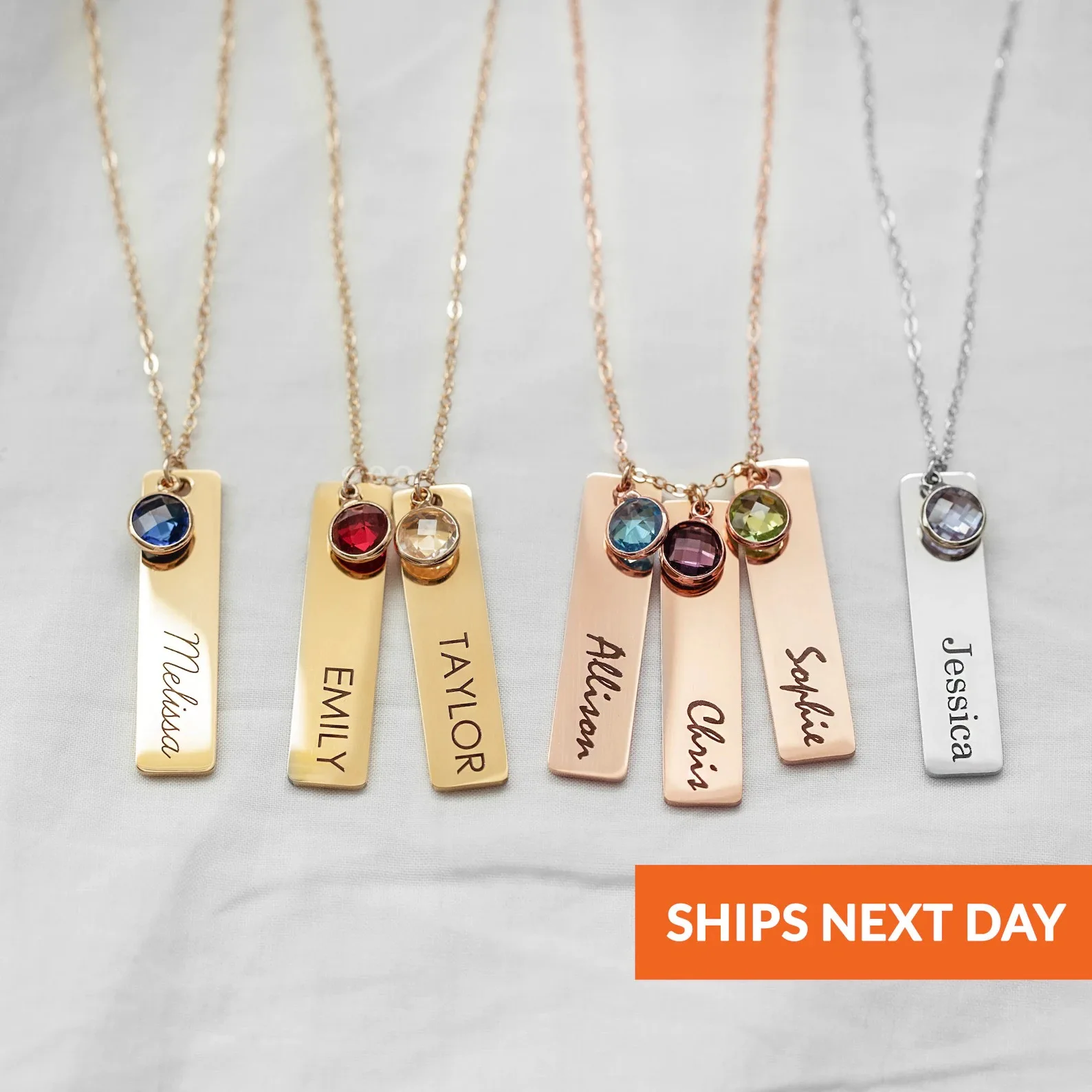 Personalized Mom Necklace Gift from Children Baby Stainless Steel ...