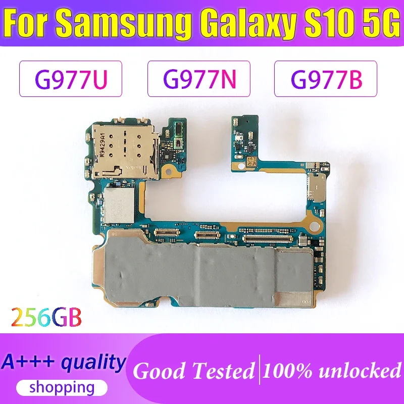 Good-Tested-Mainboard-For-Samsung-Galaxy-S10-5G-G977B-G977N-G977U ...