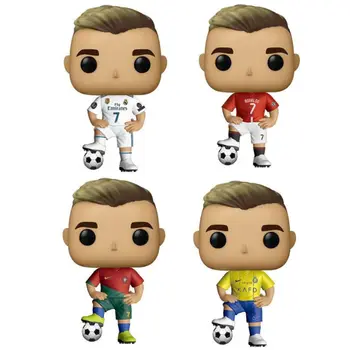 4PCS FUNKO POP Ronaldo #7 Real Madrid Riyadh Juventus Manchester United ...