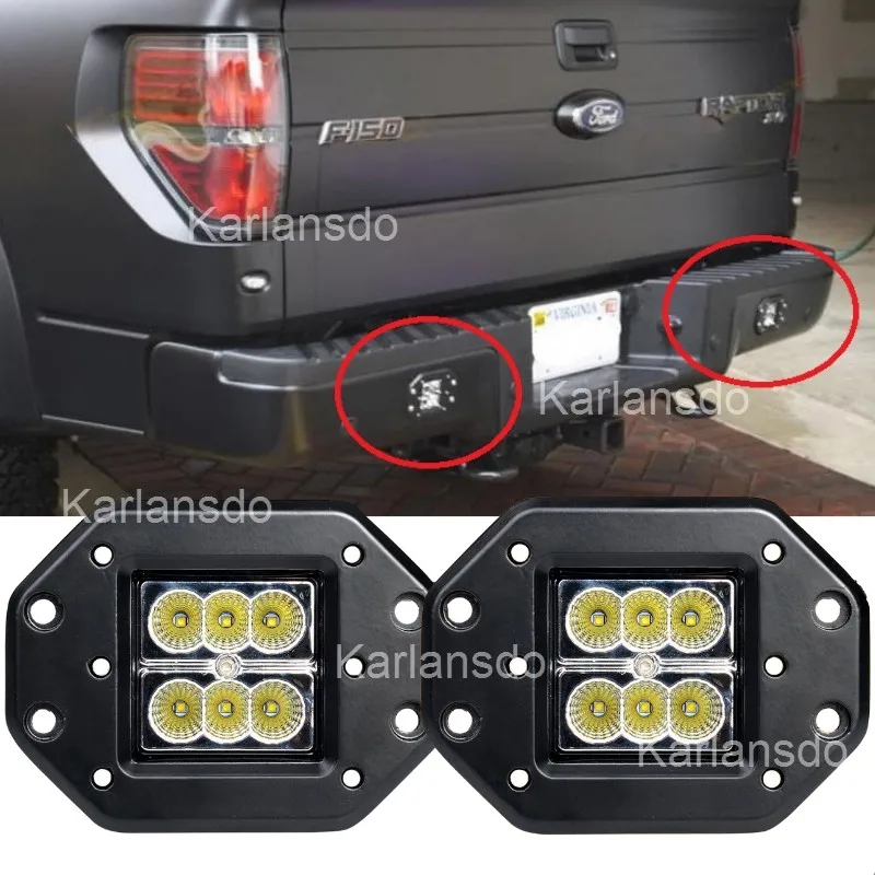 12v-24v-Pickup-truck-Spot-Flood-Led-DRL-Fog-lamp-Daylight-Rear-Reverse ...