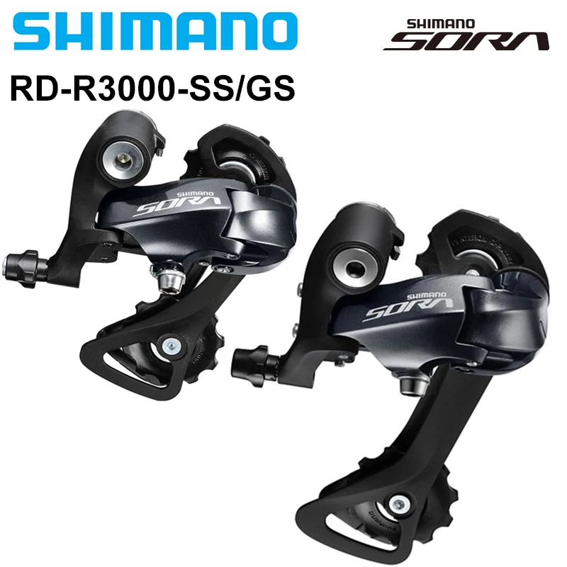 SHIMANO-SORA-RD-R3000-GS-Rear-Derailleur-Medium-Cage-9-speed-RD-R3000 ...