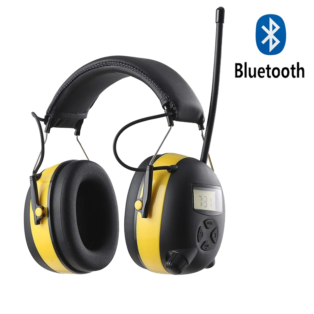 Hearing-Protection-Bluetooth-headphones-electronic-earmuffs-earmuffs ...