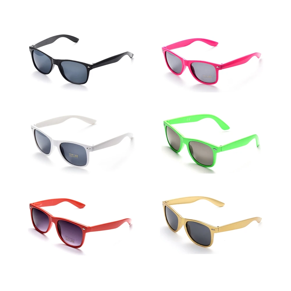 Lovatfirs 6 Pack Sunglasses for Party Women Men 6 Different Color UV ...