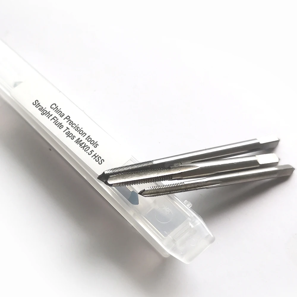 HSS Right Hand Metric thread tap Machine Fine screw Thread Straight ...