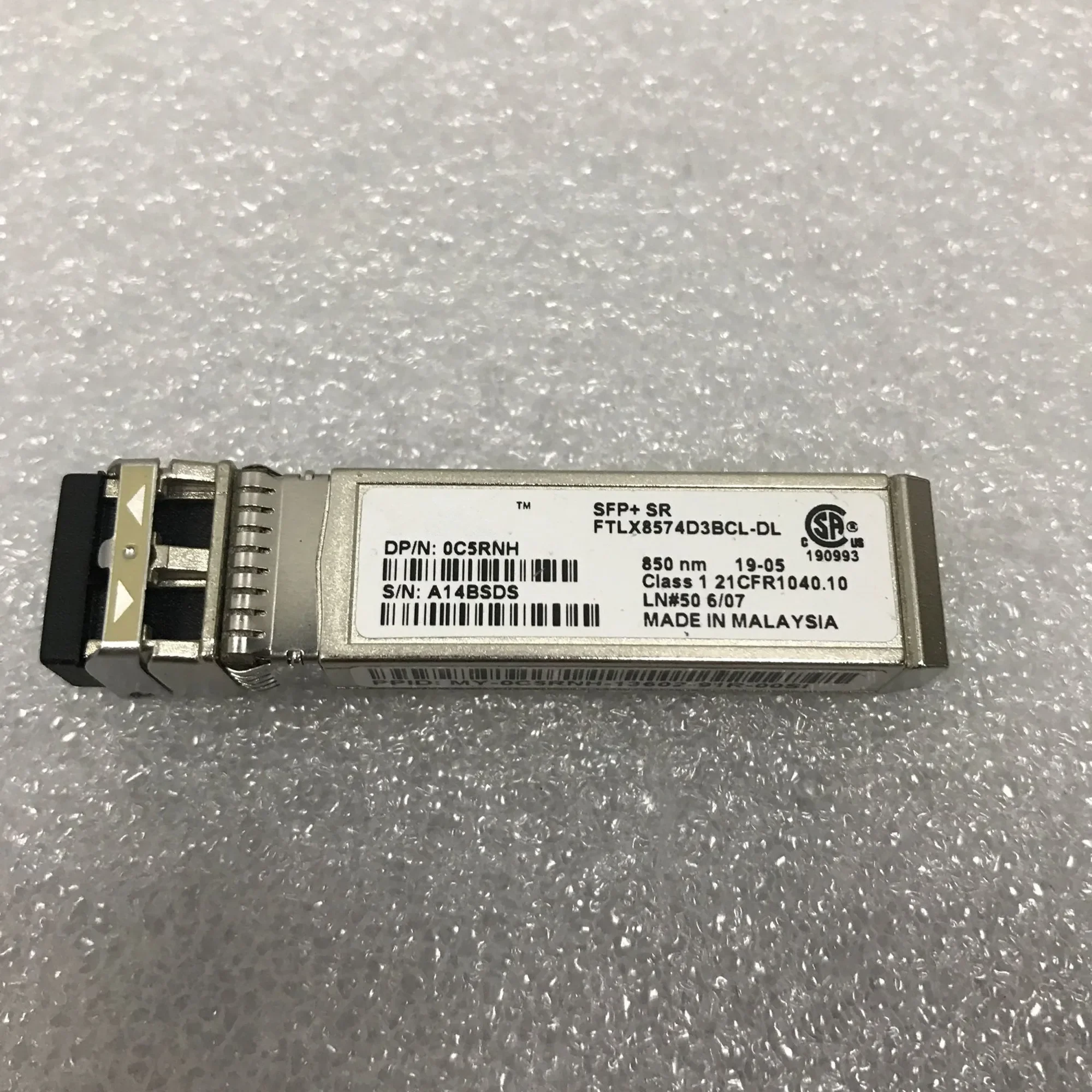 Del-I-10GB-SFP-FTLX8574D3BCL-DL-0C5RNH-SR-10G-850NM-switch-sfp-network ...
