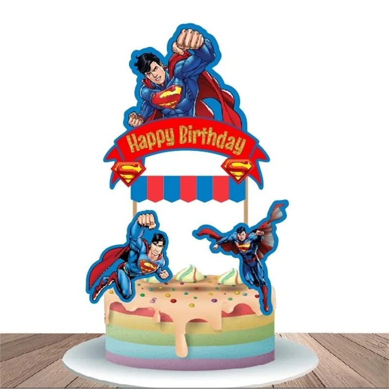 Superman Cake Topper