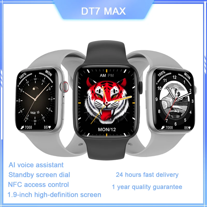 Smartwatch Iwo Dt7 Pro Max | Dt7 Pro Max Smart Watch | Pk W57 W28 Pro ...