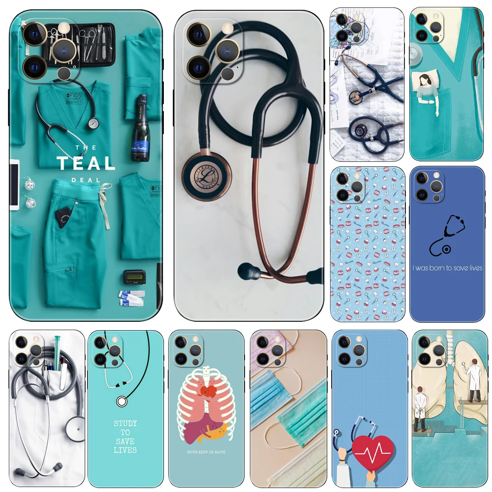 Nurse Medical Medicine phone case for iphone 14 2020se 6 6s 7 8 plus x ...