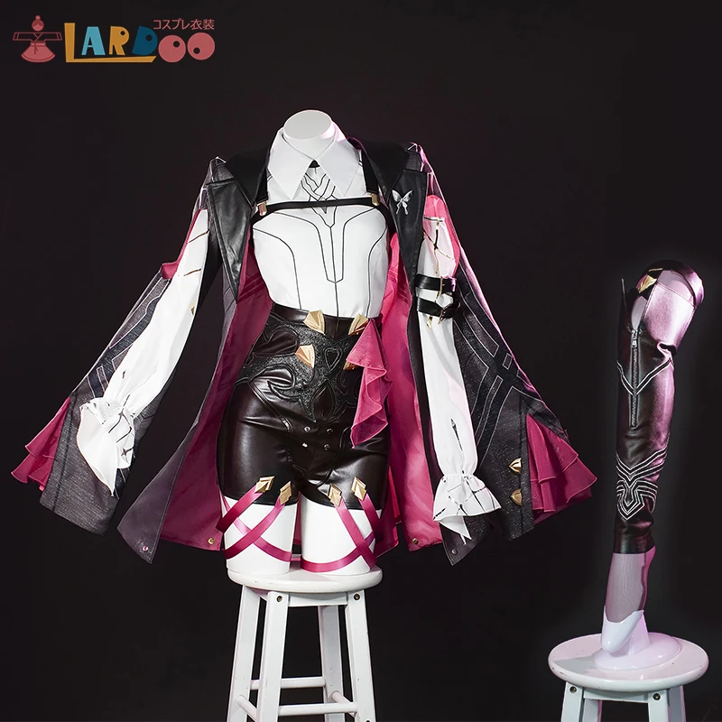Lardoo Kafka Cosplay Honkai Star Rail Costume Kafka Combat Uniform Wig ...