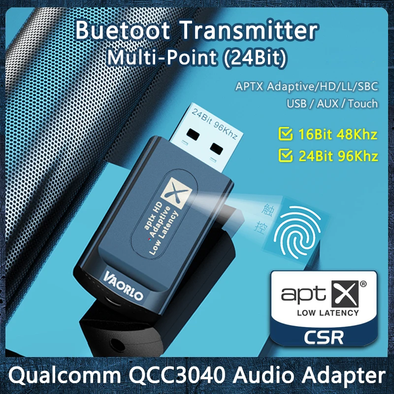 Qualcomm-CSR-Audio-Transmitter-AptX-Adaptive-LL-HD-Multi-Point-Low ...