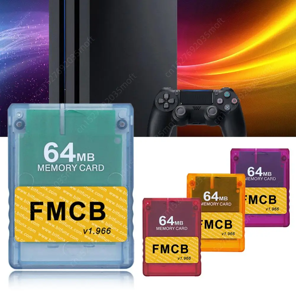 8MB-16MB-32MB-64MB-Gaming-Memory-Card-With-OPL-Free-Mcboot-V1-966 ...