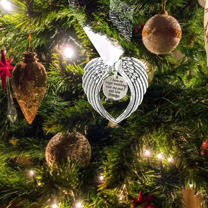Heaven Angel Wing Ornament For Christmas Tree Pendant And For Household ...