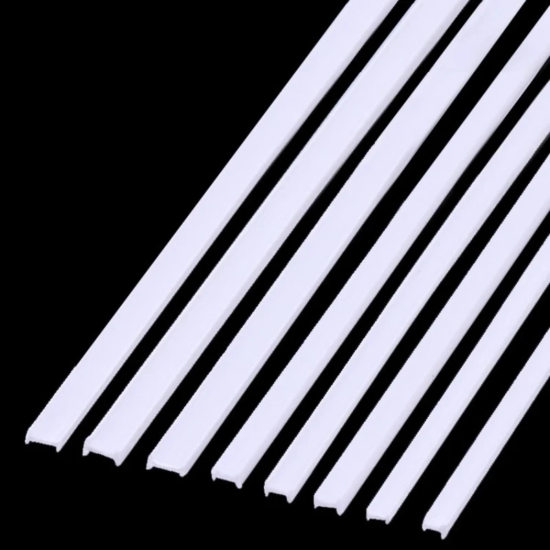 50pcs-ABS-Plastic-Tube-H-Shape-Stick-Architecture-Model-Material ...