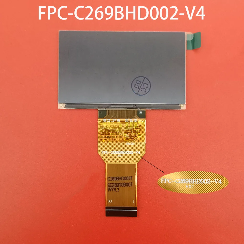 2.6inch lcd for PF221010XX-HXY projector display screen For cable ZTW269HD720P-V0 FPC-C269BHD002 ...