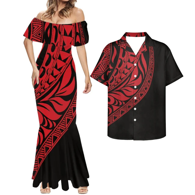 Red Puletasi Dresses