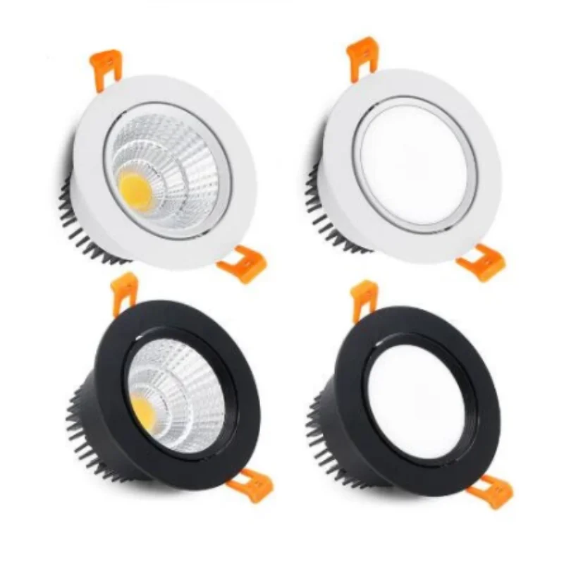 Circular Beam Angle 30 ° Adjustable Embedded Dimmable LED Downlight ...