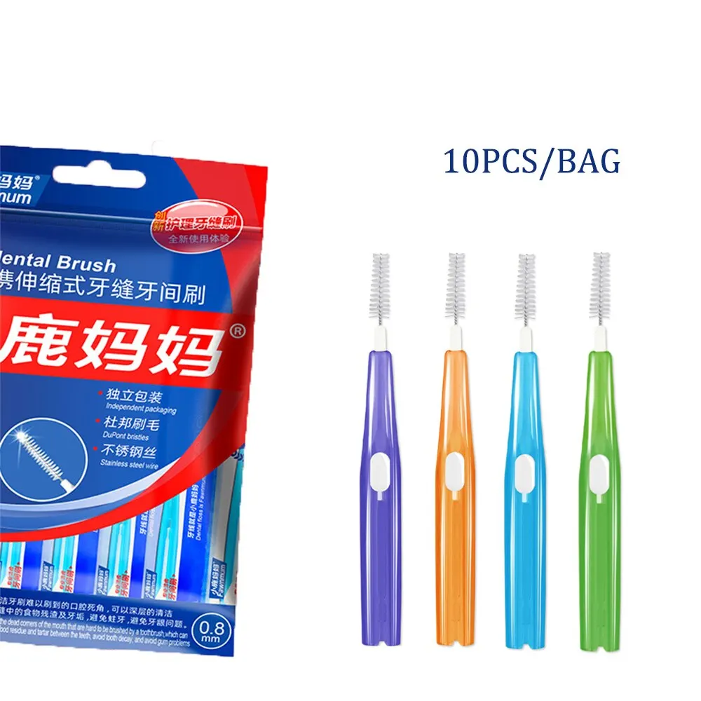 Dental-Interdental-Brush-Clean-Between-Teeth-Toothbrush-Oral-Tools ...