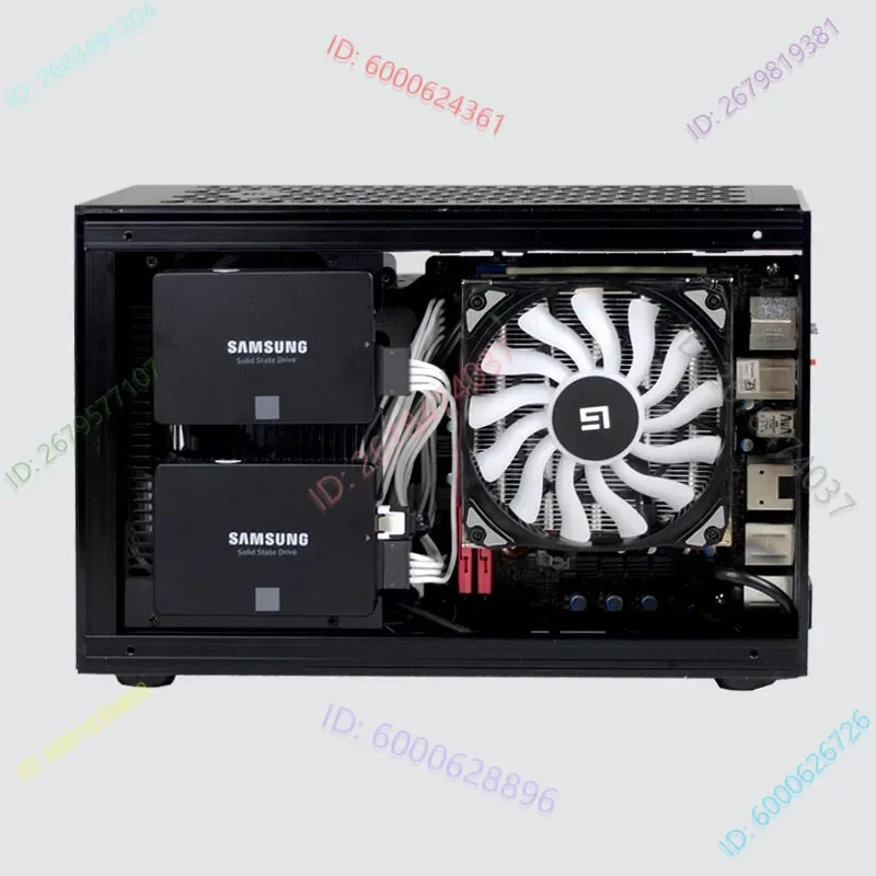 GEEEK A50S Versão atualizada de três slots A4 Sfx Novo PC Mini Itx ...