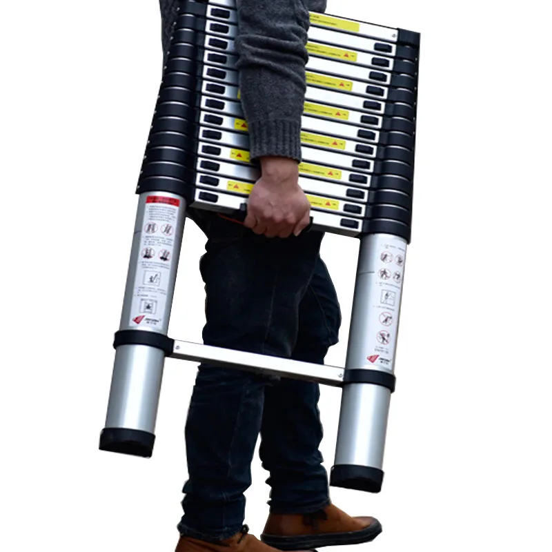 Portable-Straight-Ladder-Household-Folding-Telescopic-Ladders-Aluminum ...
