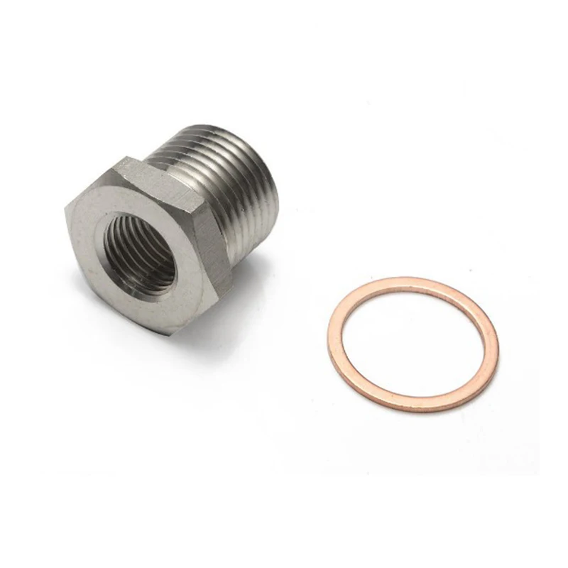 Exhaust-O2-Oxygen-Sensor-Spacer-Reducer-Adapter-M18-x-1-5mm-to-M12-x-1 ...