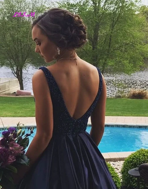 Backless Cocktail Dress