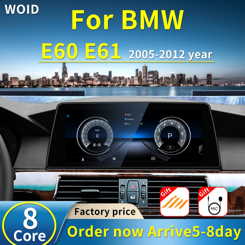 Android 8core Car Multimedia Player For Bmw 5 Series E60 E61 E63 E64 E90 E91 E92 Ccc Cic Radio ...