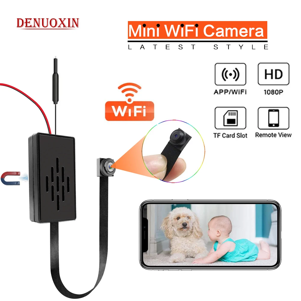 1080P HD Mini Wifi Camera P2P Webcam DIY Micro Module Video Audio ...