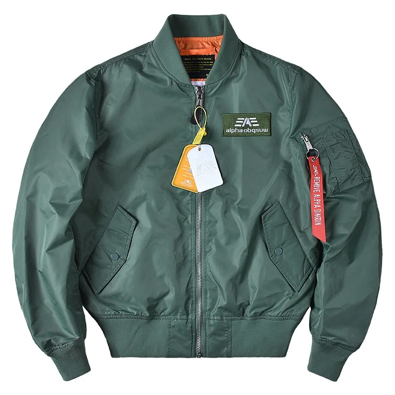 Yeni-alfa-Martin-bahar-sonbahar-MA1-bombac-Pilot-ceket-erkekler-askeri ...