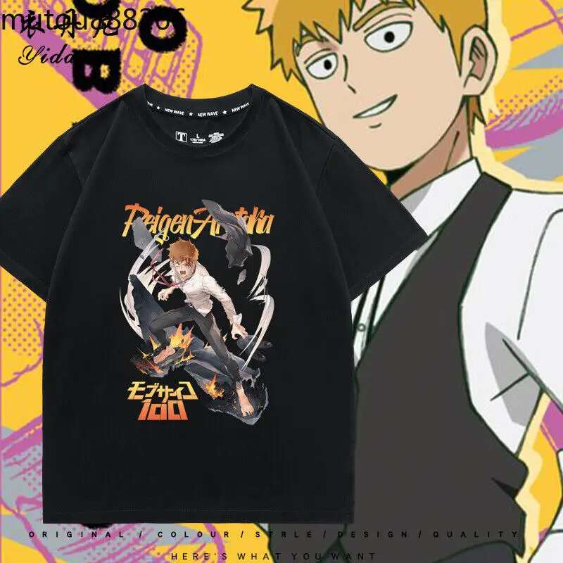 Mob100-reigen-arataka-Cosplay-T-shirt-Short-Sleeve-Unisex-Men-White-TEE.jpg
