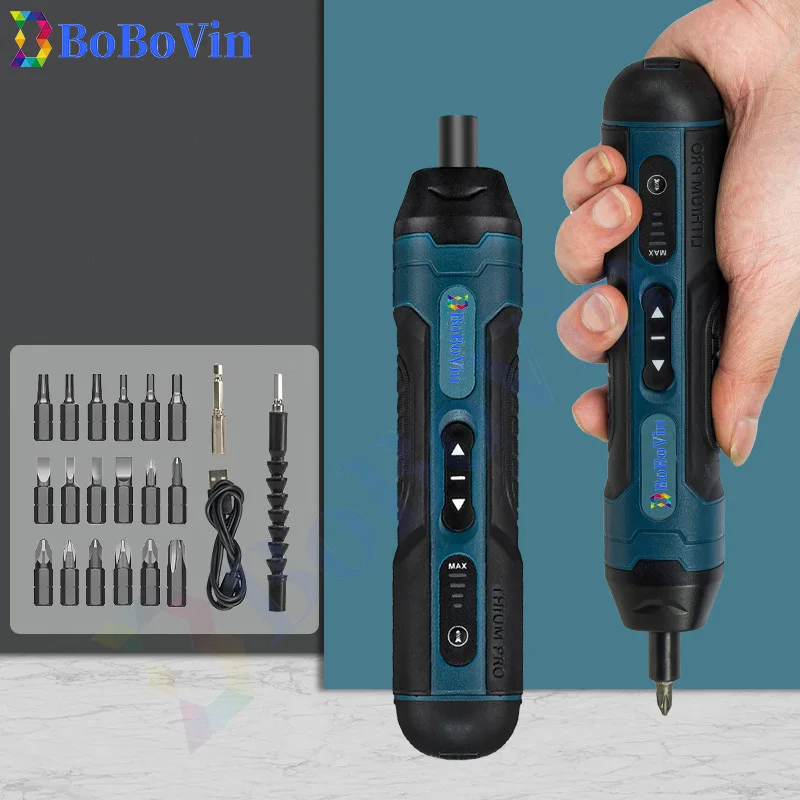 MIni destornillador eléctrico de 3,6 V, destornillador con ajuste de ...