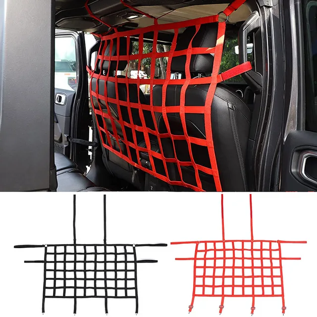 Dog Barrier For Suv RT-TCZ Jeep Wrangler/Gladiator Rear Seat Pet ...