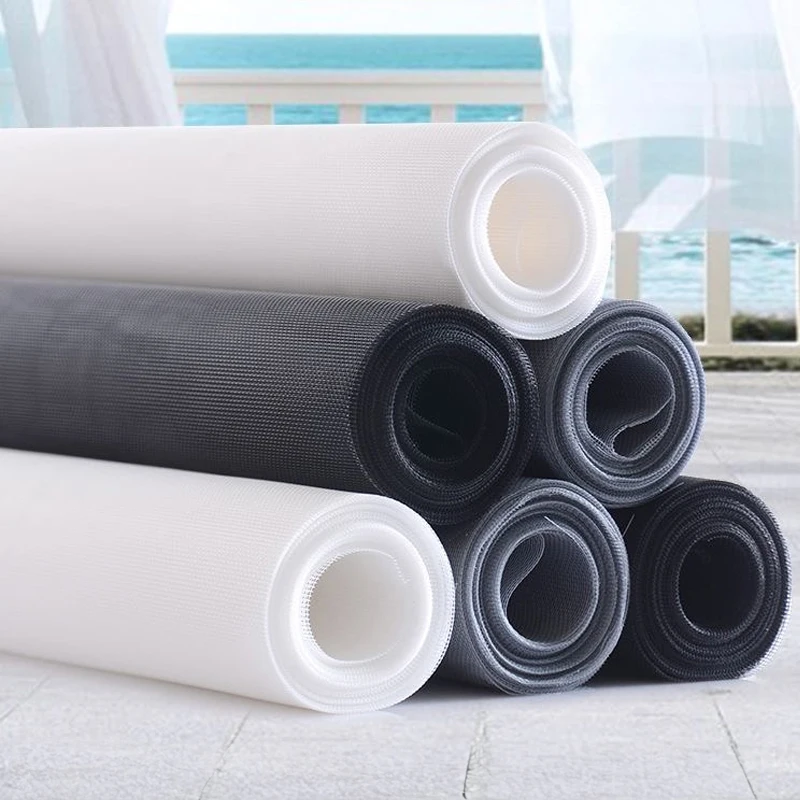High-Density Woven Mosquito Screen - Black, White, Gray Insect ...