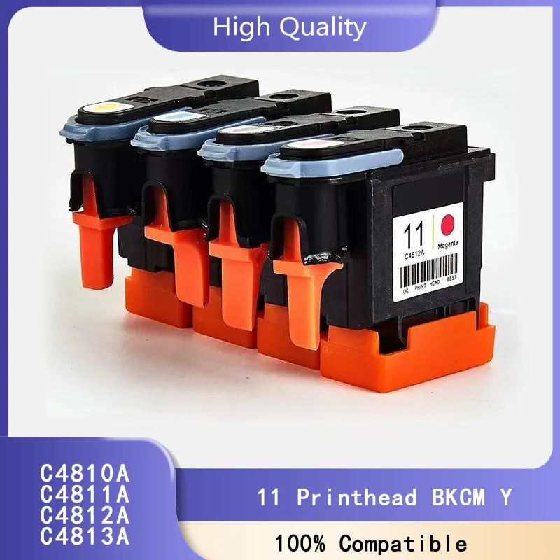 For HP 11 Remanufactured Printhead HP11 C4810A C4811A C4812A C4813A ...