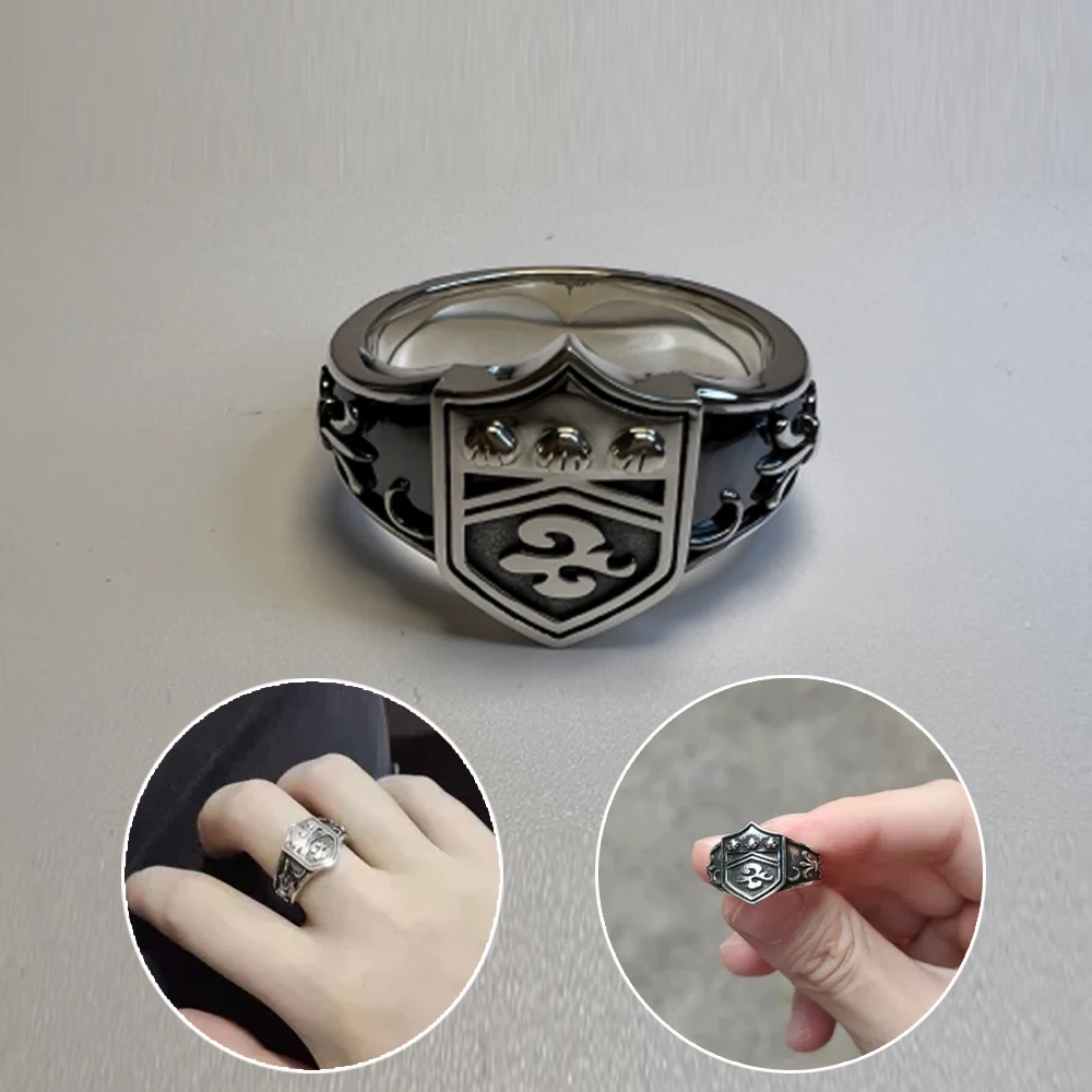 Anime Reborn Katekyo Hitman Cosplay Ring, Unisex Acessórios Prop ...