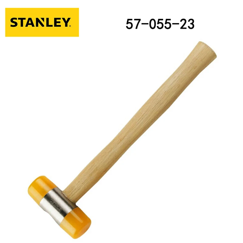 Stanley 57-055-23 Bull Rib Nylon Wood Root Hammer Head Floor Doors Windows Tiles Marble Knocking ...