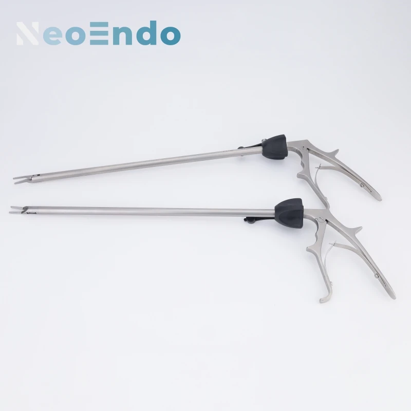 10mm-Laparoscopic-Titanium-Clip-Applier-Single-Double-Action-Ligation ...