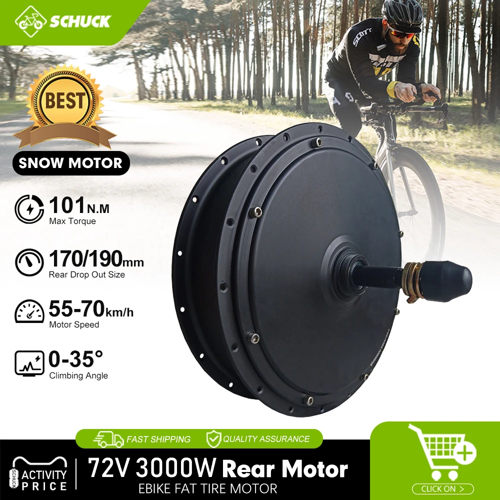 Electric-Bicycle-Fat-Tire-Motor-72V-3000W-Rear-Brushless-Wheel-Hub ...