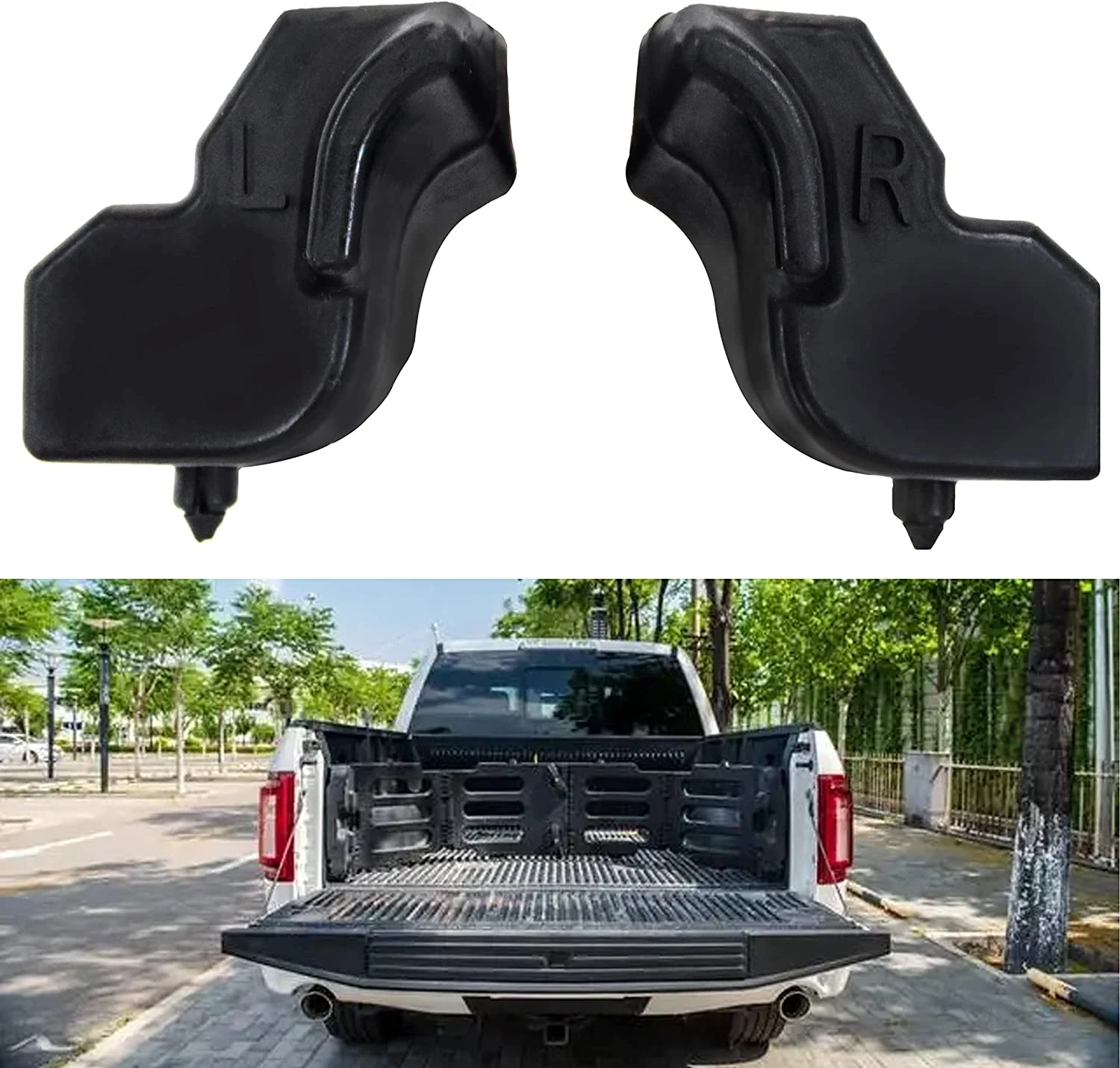 Nitoyo Tailgate Rubber Bumper Cushion Fl3z-99439a00-a Fl3z-99439a00-b ...