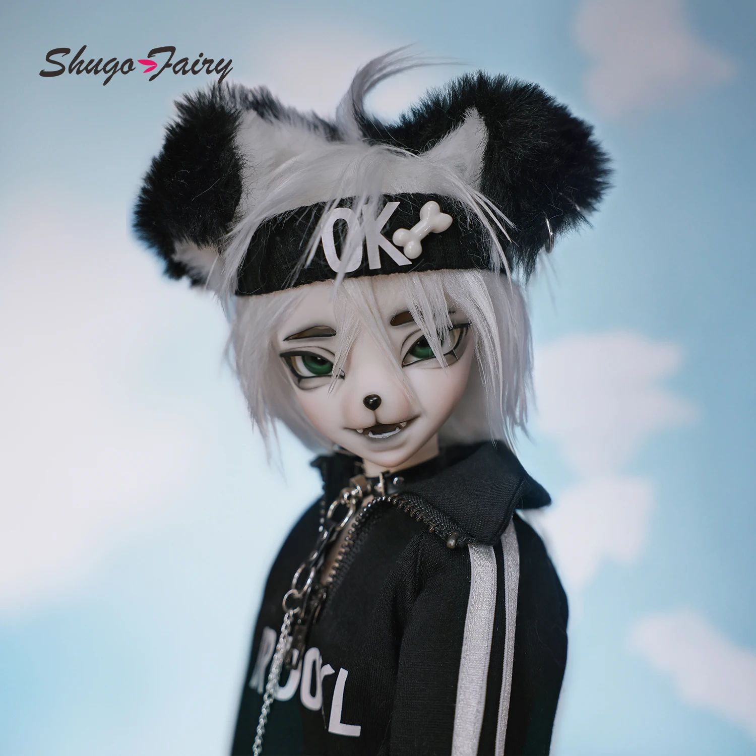 ShugaFairy Carrtoon Bjd Doll 1/4 Animal Head LM4 Body Furry Style Joint ...