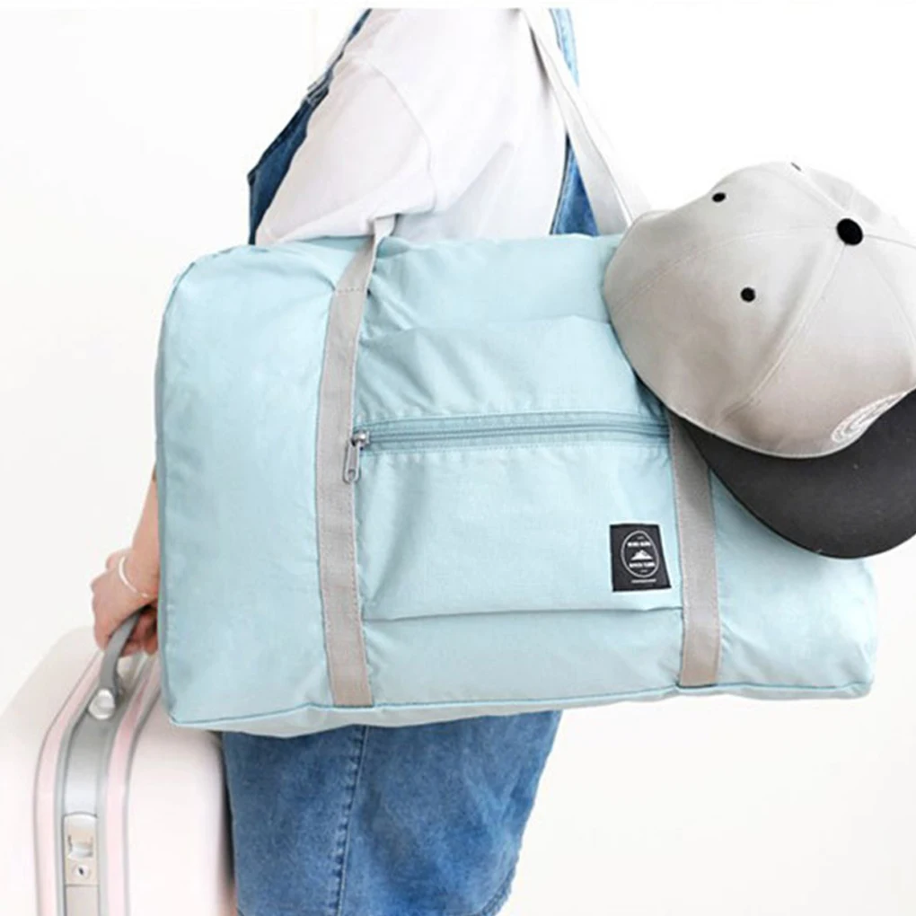 Travel Carry On Duffle Bag Large Foldable Luggage Clothes Storage ...
