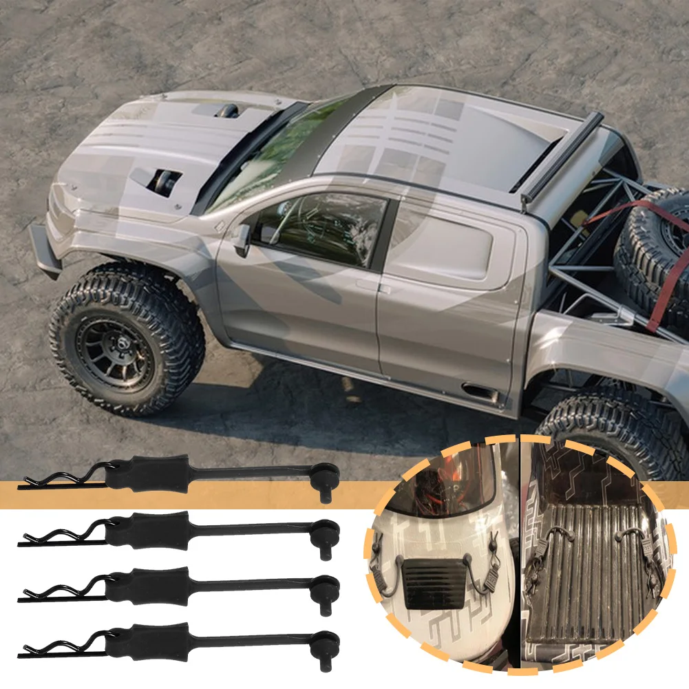 4PCS-RC-Car-Body-Clips-W-Pull-Tabs-Silicone-Body-Clips-Retainer-Shell ...