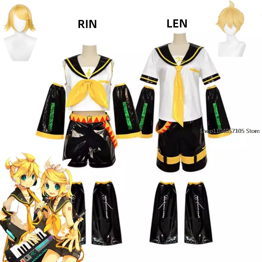 Anime-Rin-Len-Cosplay-Costume-Len-Rin-Cosplay-Len-Costume-Kagamine-JK ...