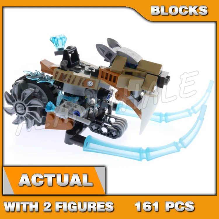 161pcs-Chima-Ice-Strainor-s-Saber-Cycle-Scout-Flyer-Frost-Blader-CHI ...