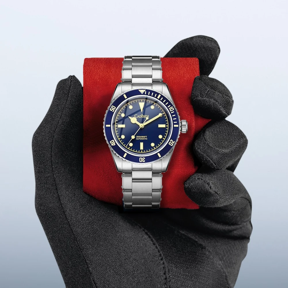 Nuevo Reloj automático CADISEN NH35A, reloj deportivo mecánico de lujo ...