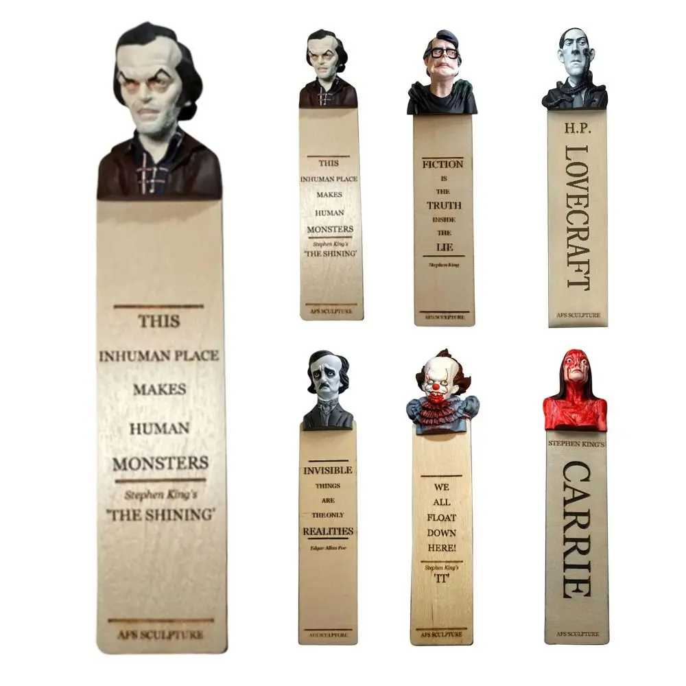Horror-Bookmarks-The-Best-Gift-For-Horror-Fiction-Fans-Horror-Bookmarks ...