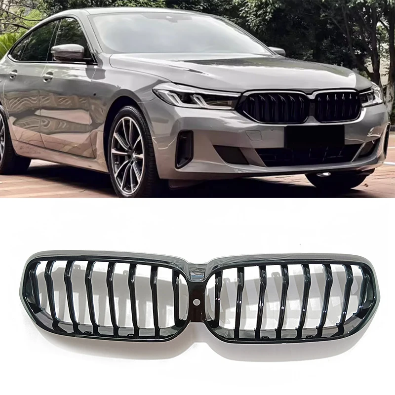 Front Bumper Kidney Grill Grilles For BMW 6 Series GT G32 2021 2022 ...