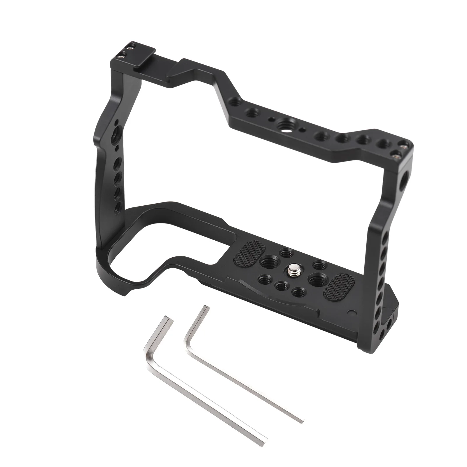 Liga-de-alum-nio-protetora-Camera-Cage-Cold-Shoe-Mount-Arca-Quick ...