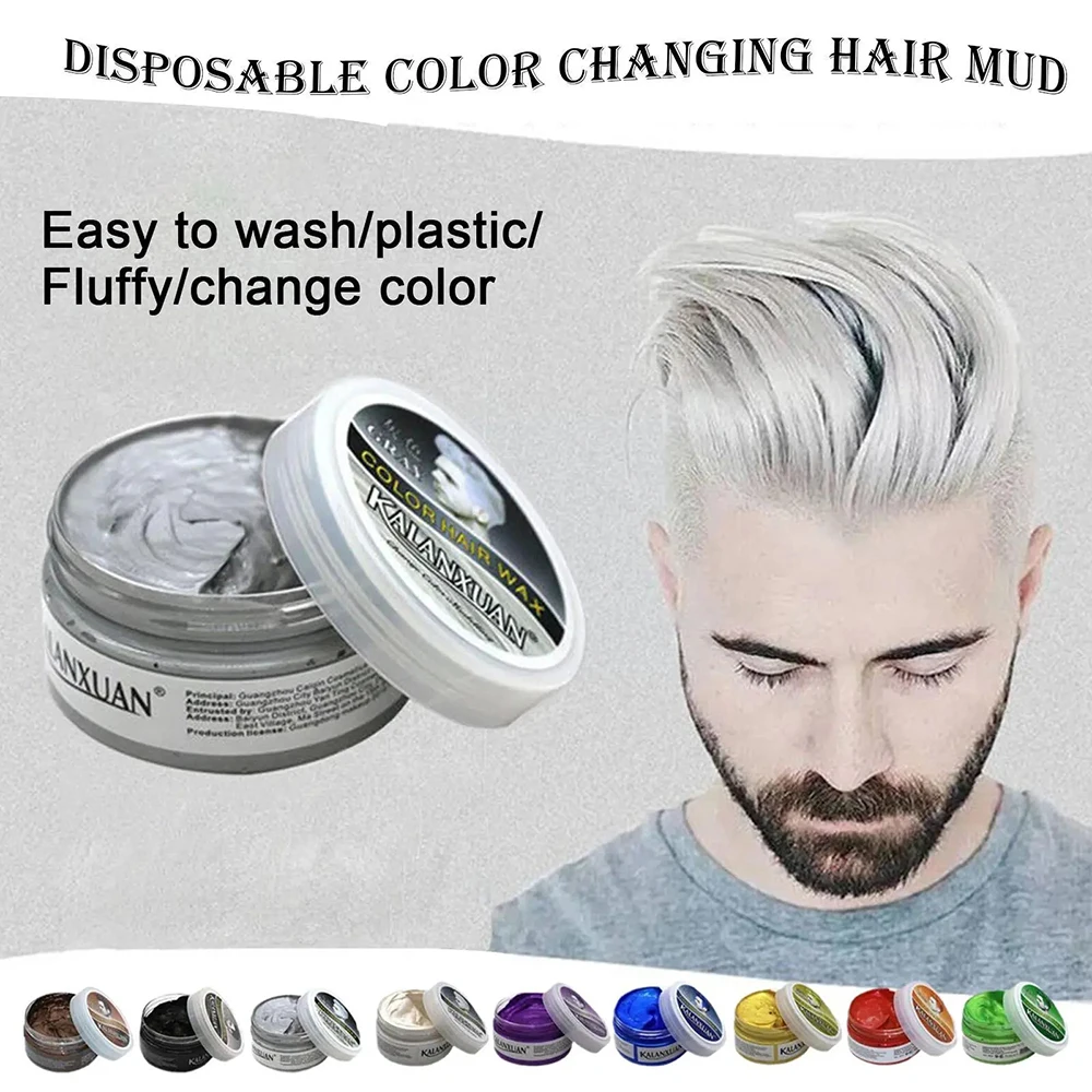 Colored Hair Gel Mohawk