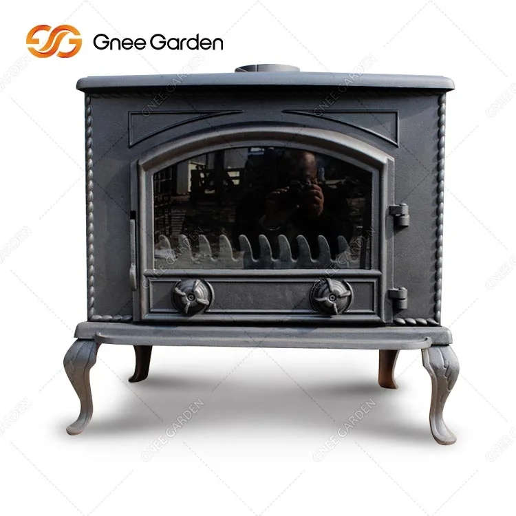 Large-Cast-Iron-Stoves-Firewood-Burning-Heaters-Unique-Freestanding ...